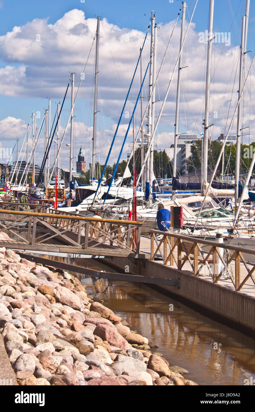 city, town, monument, sculpture, summer, summerly, europe, harbor ...