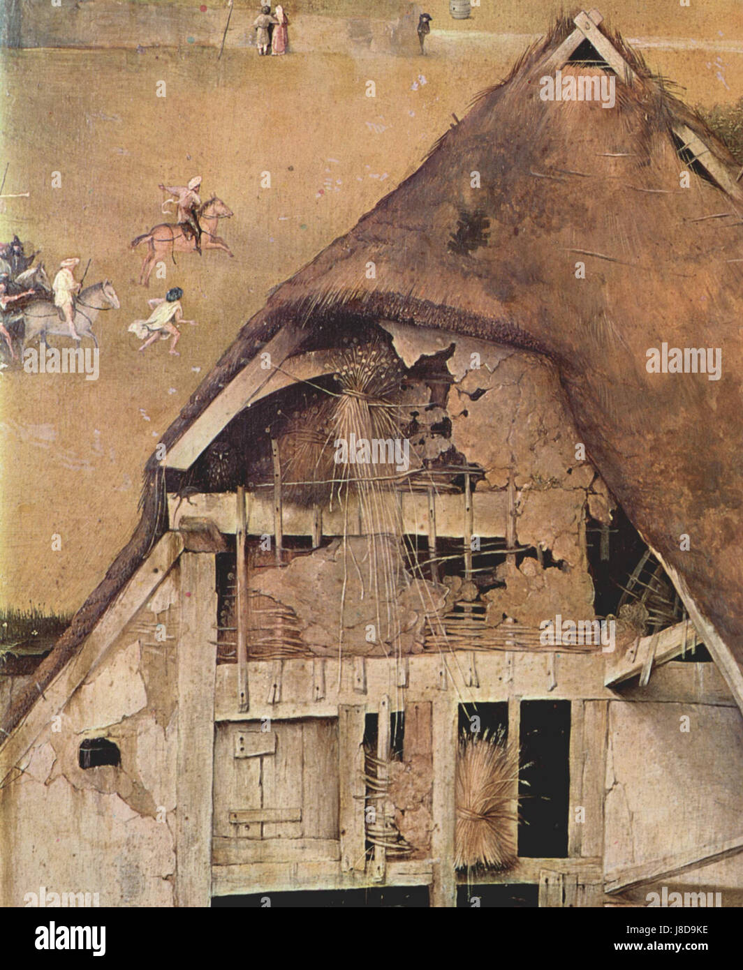 Hieronymus Bosch's artwork, known for its surreal and symbolic imagery ...