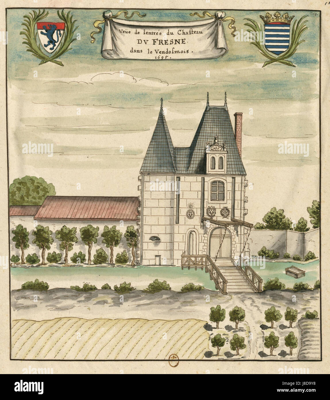 1695 map hi-res stock photography and images - Alamy