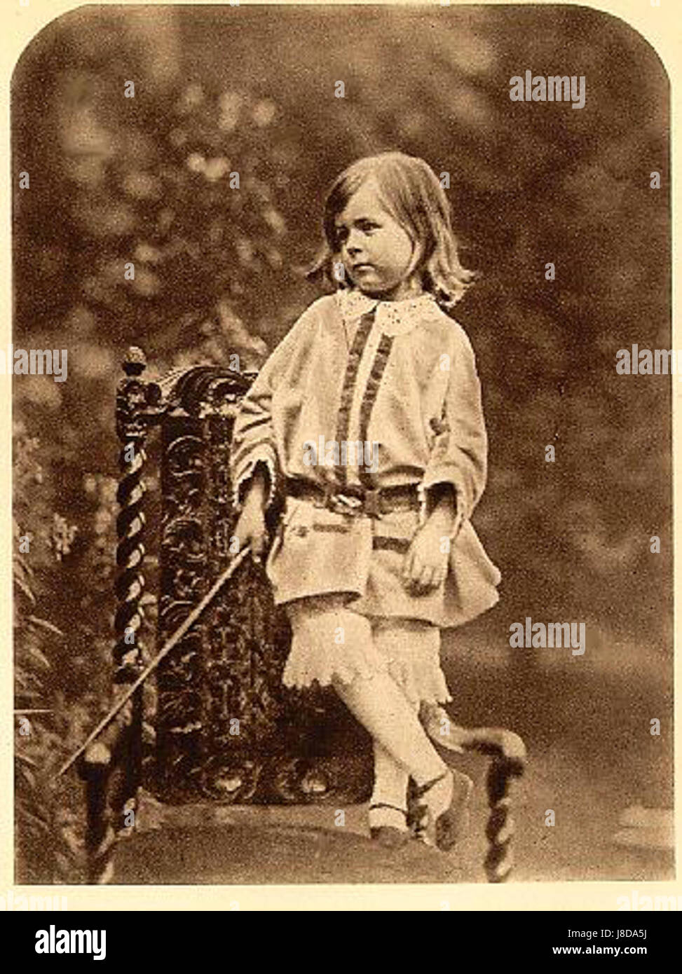 Hallam Tennyson, the child of the famous poet Alfred Lord Tennyson, is ...