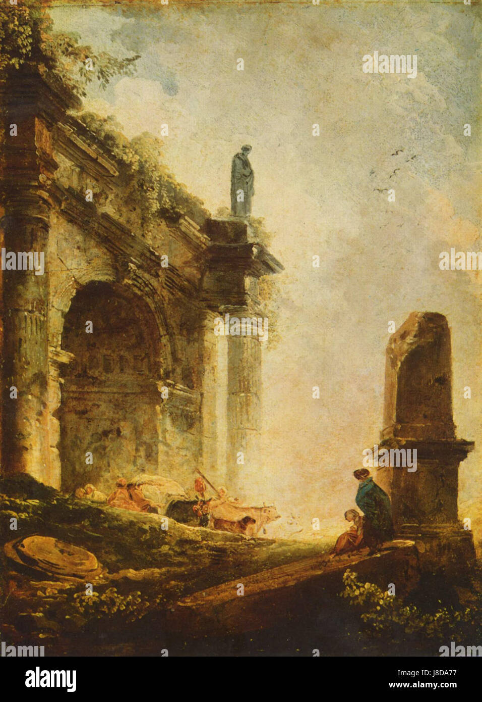 Hubert Robert 001 Stock Photo - Alamy