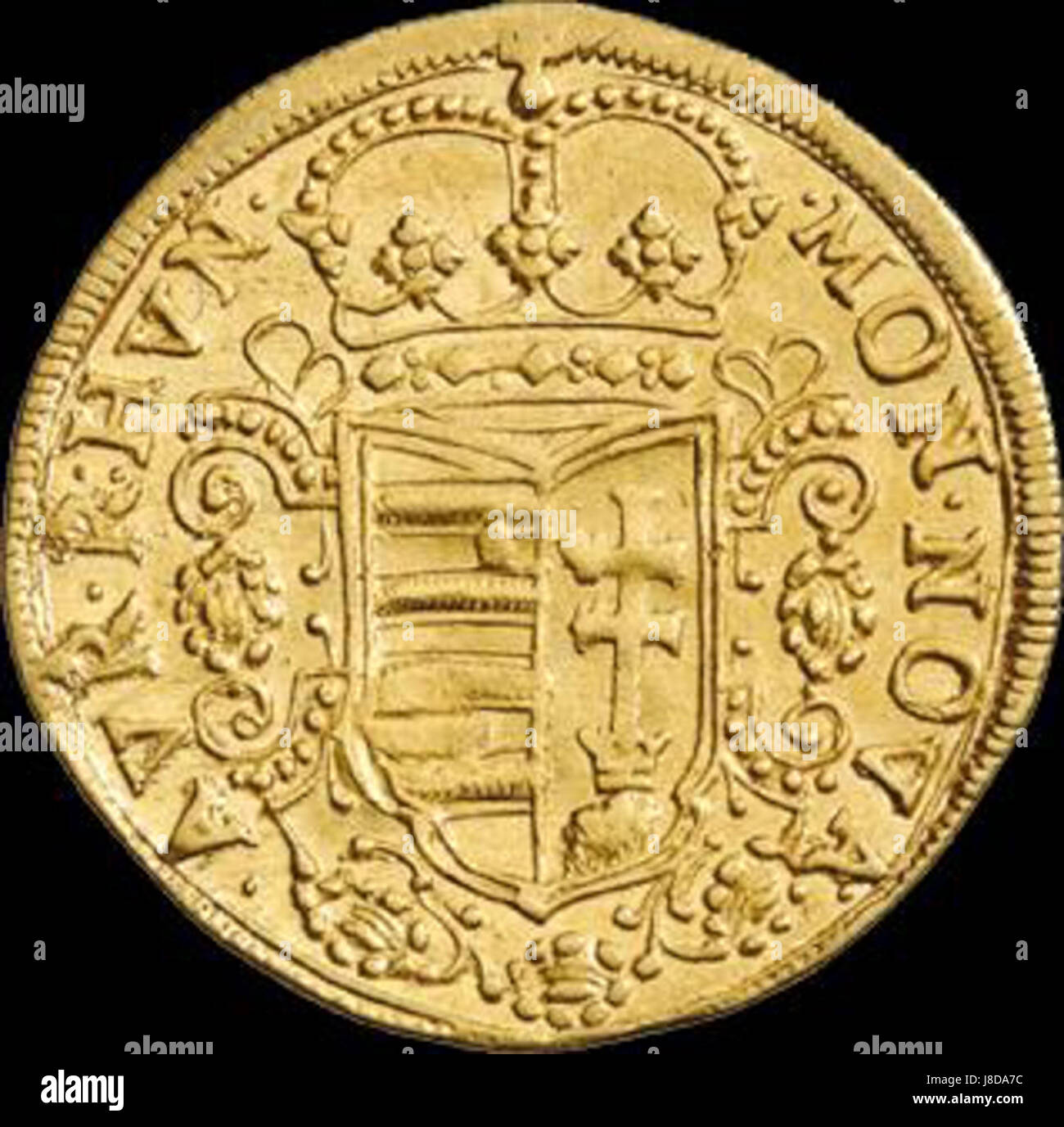 Hun II Rakoczi Ferenc Dukat 1707 NB Huszar 1523 obverse Stock Photo - Alamy