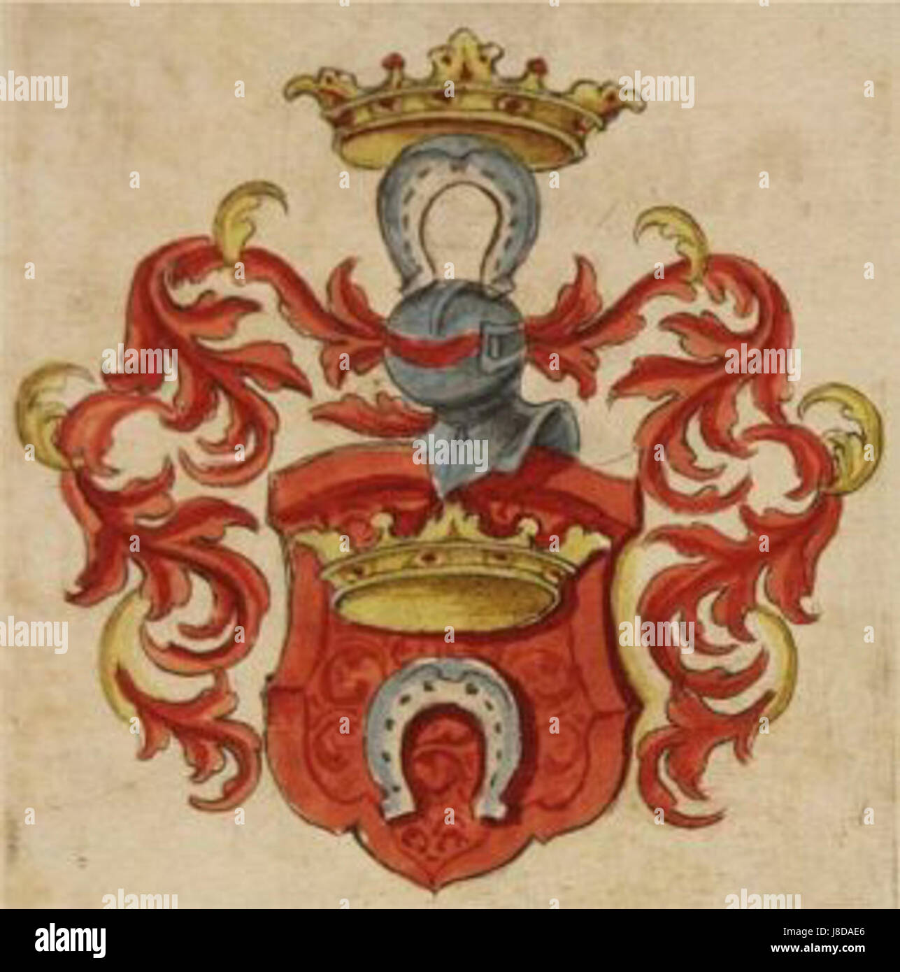 The Hoffmann Wappen, a heraldic emblem from Schaffhausen, Switzerland ...