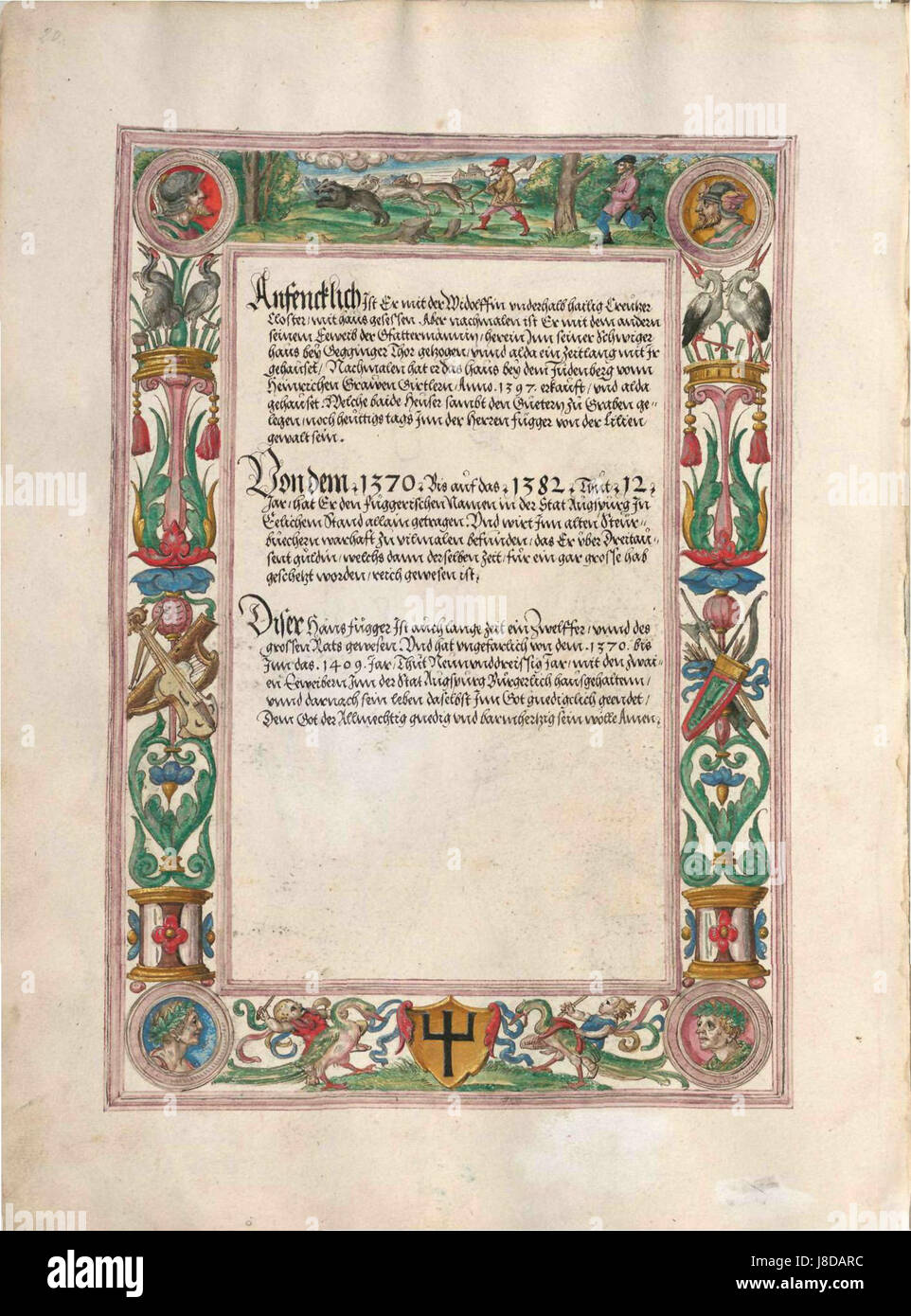 The Fugger Ehrenbuch is a significant historical manuscript detailing ...