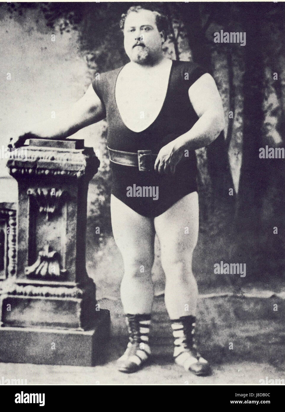 Louis Cyr, homme fort Stock Photo - Alamy