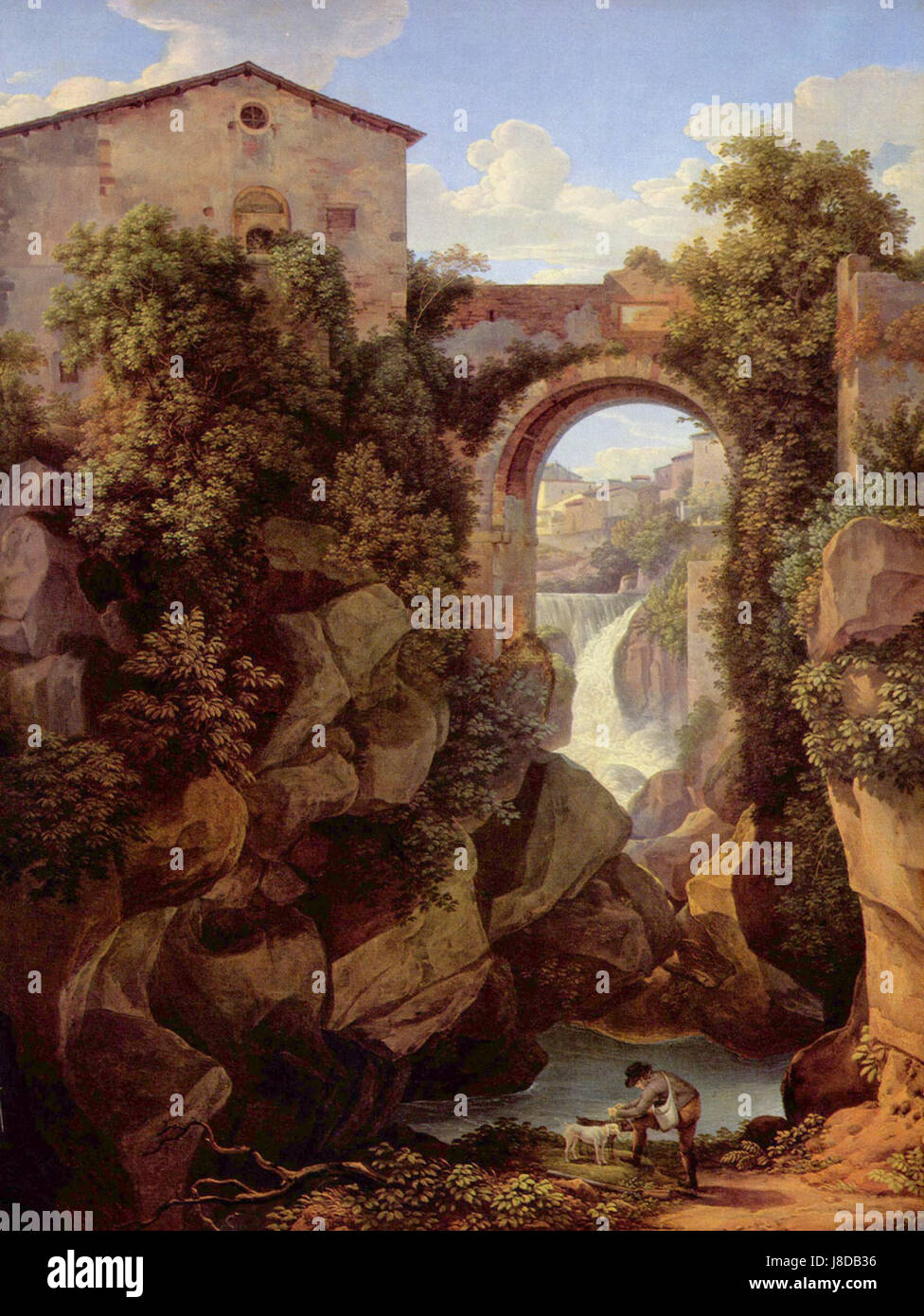 Johann Christian Reinhart was a German artist known for his landscape ...