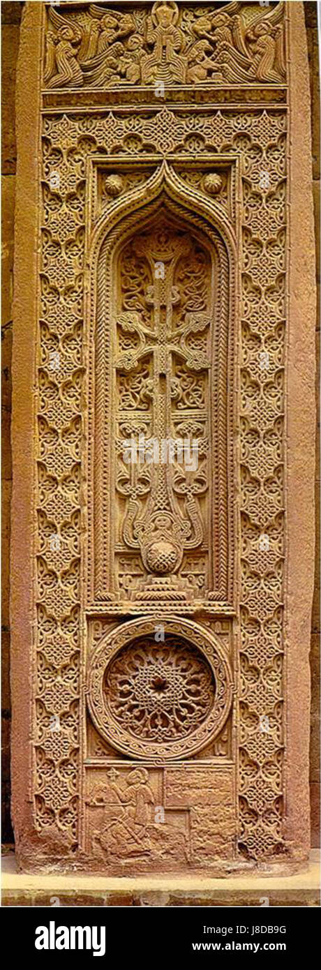 Ancient khachkar monuments hi-res stock photography and images - Alamy