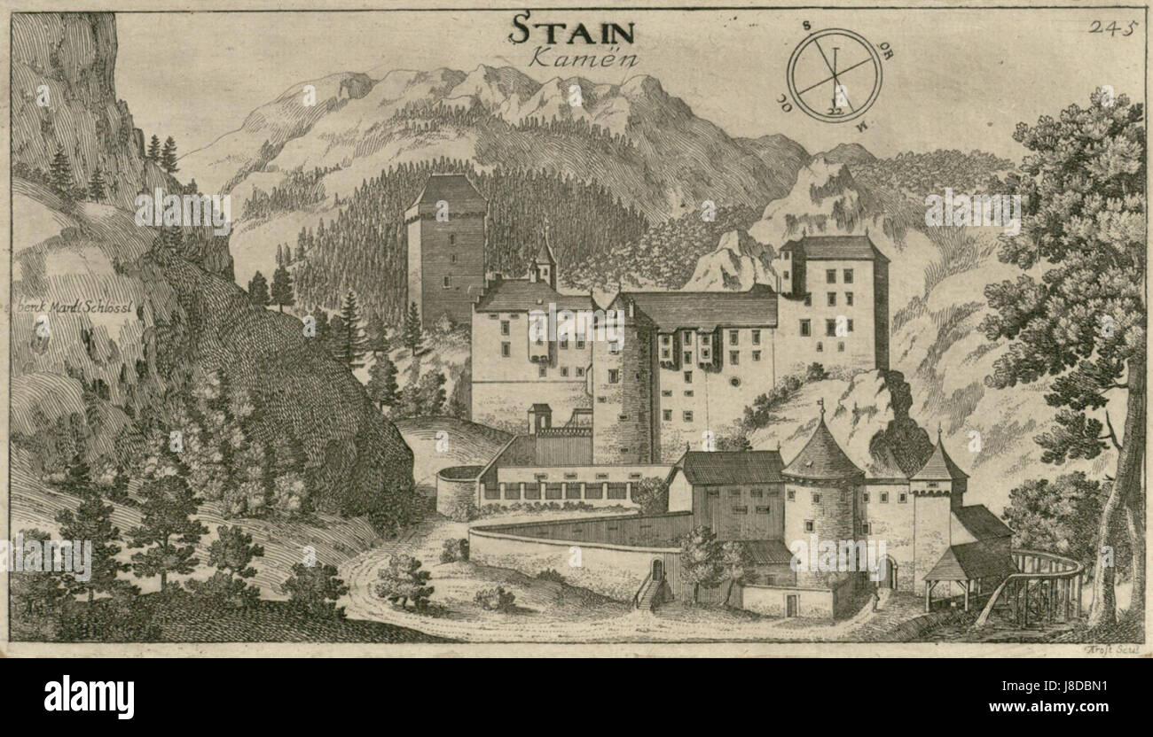 Kamen Valvasor Stock Photo - Alamy