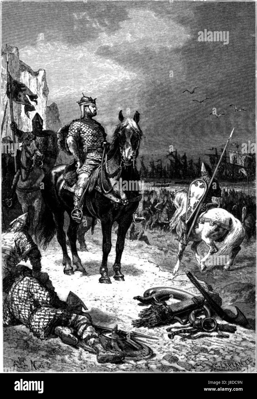 Norman reign Black and White Stock Photos & Images - Alamy