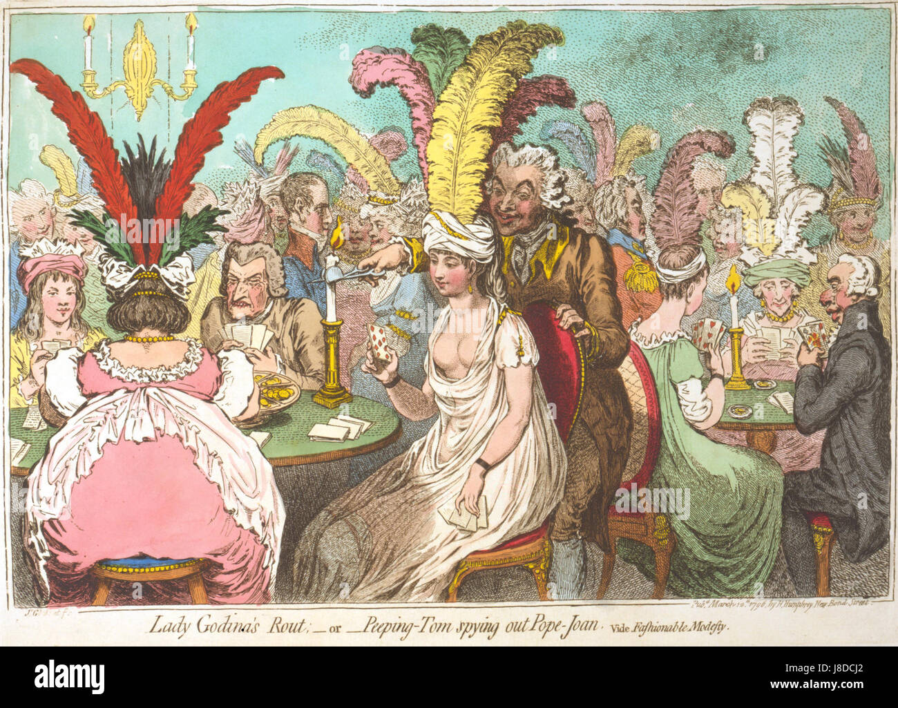 James gillray, british caricaturist hi-res stock photography and images ...