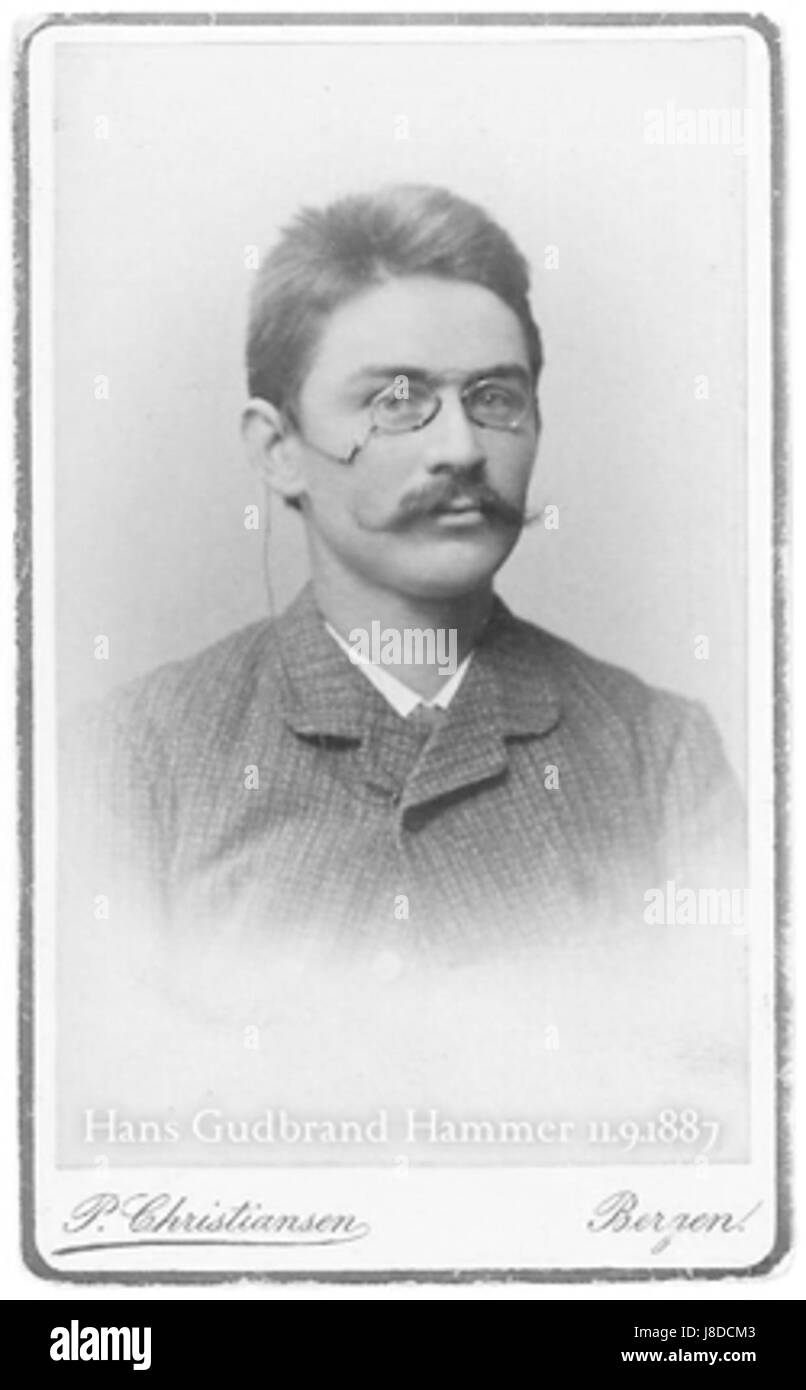 Hans G. Hammer was an artist or photographer known for his unique works. This particular image ...