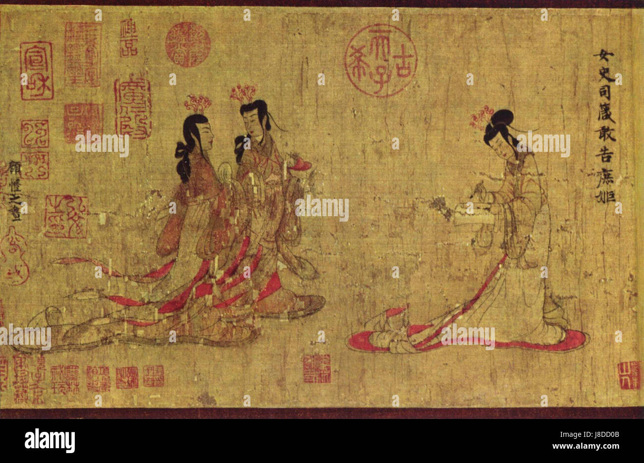 Ku K'ai-chih was a prominent Chinese painter of the Six Dynasties ...
