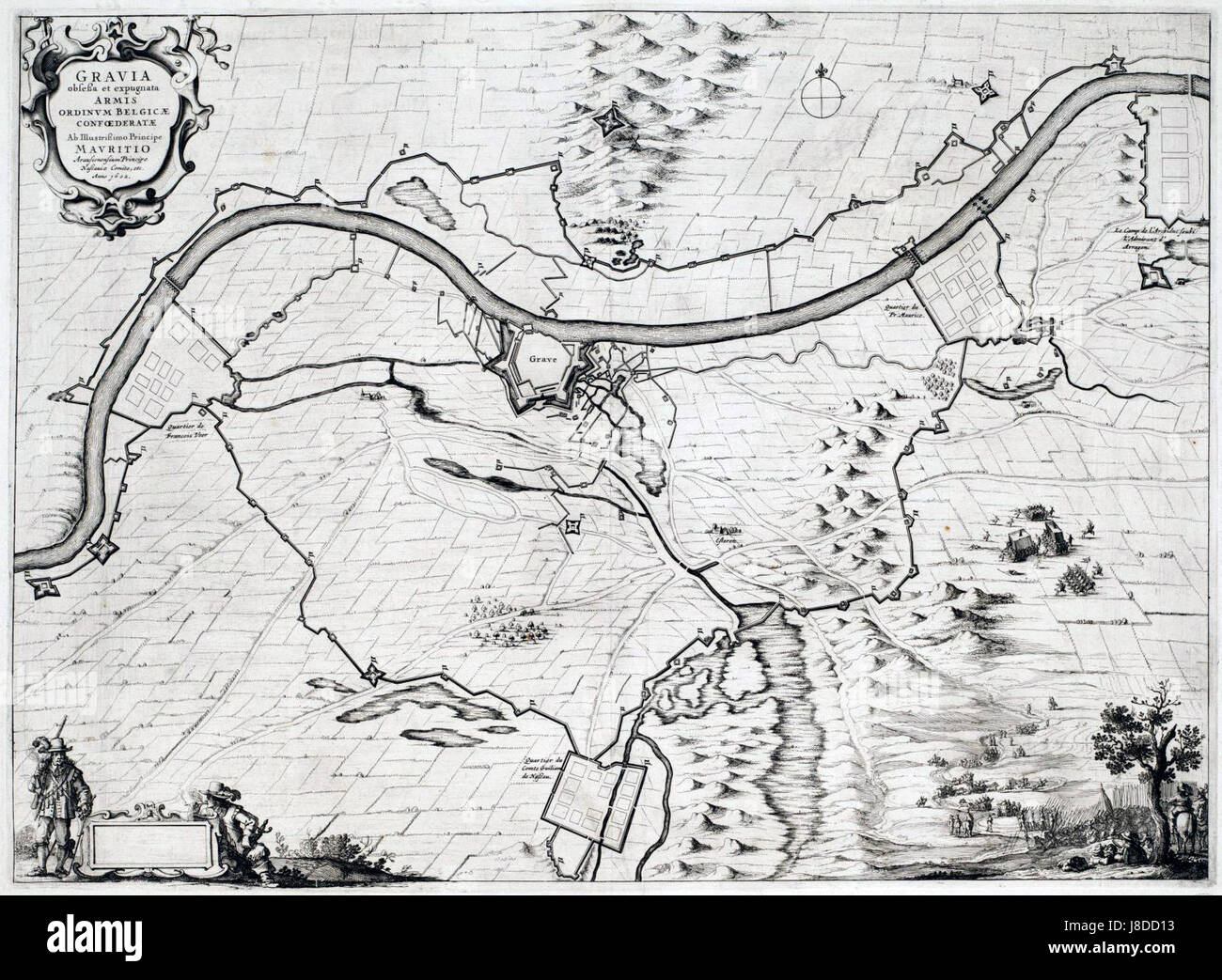 The Grave 1646 9 Blaeu is a reference to a historical map or document ...