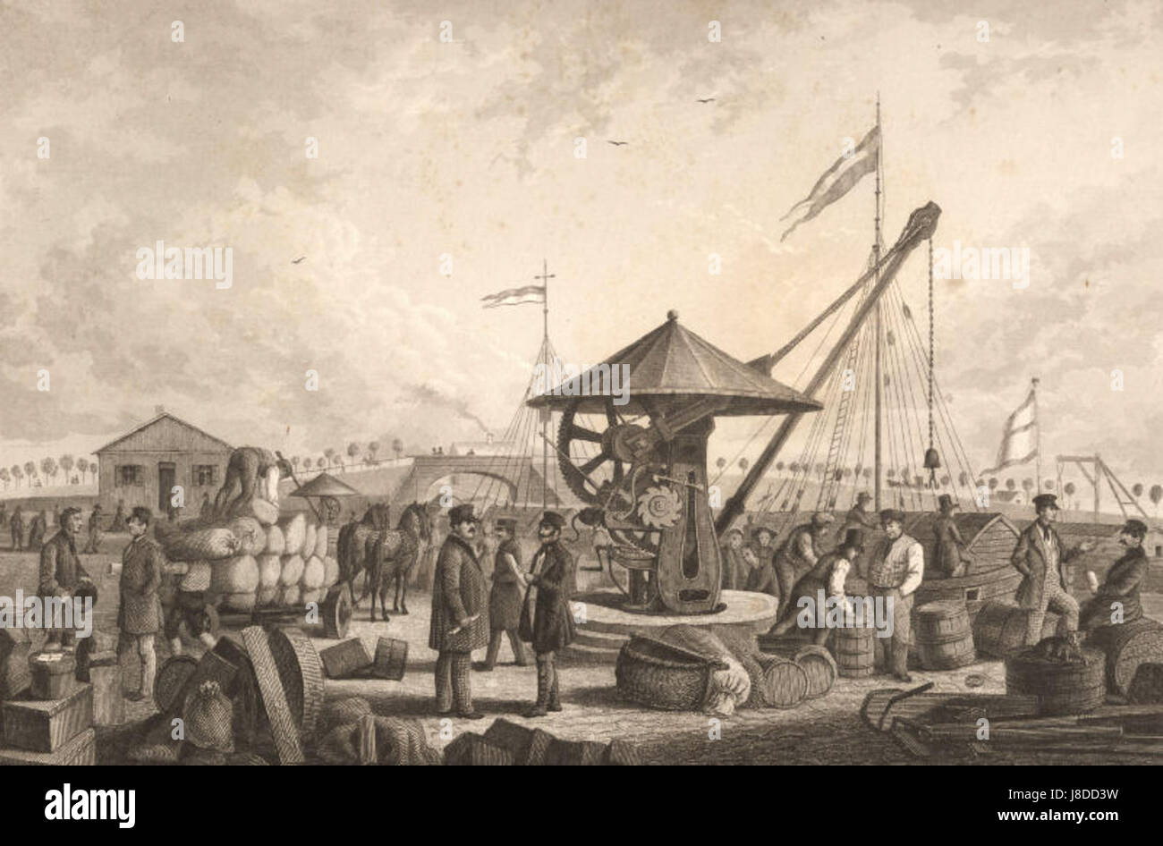 Ludwigskanal Alexander Marx 006 Stock Photo - Alamy