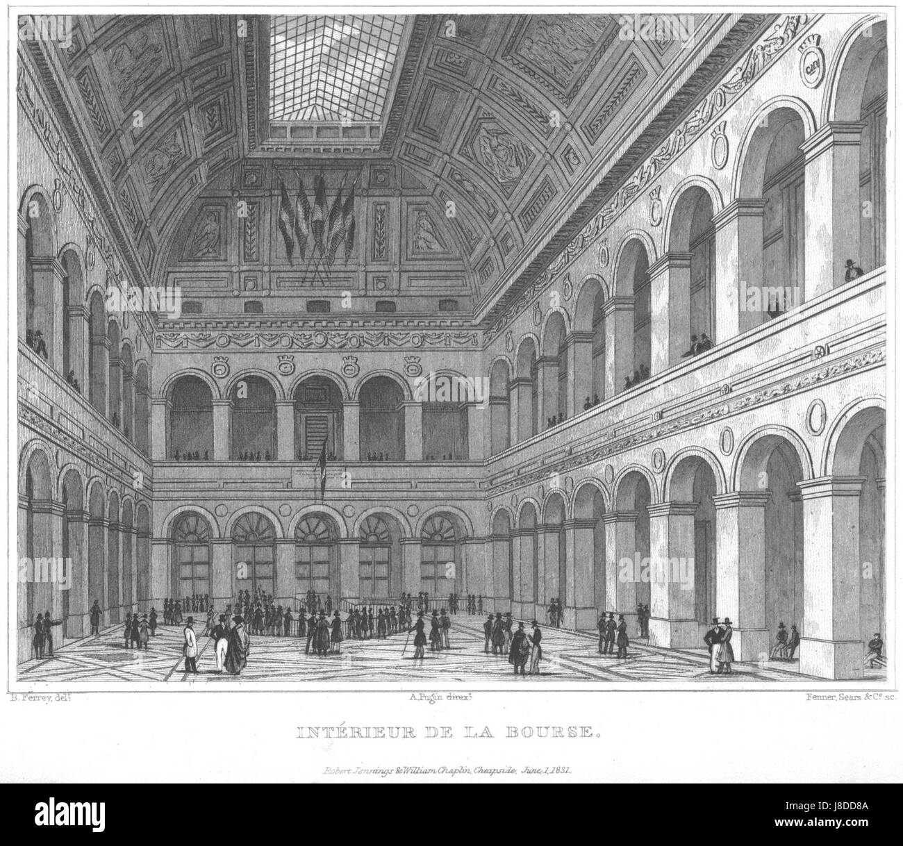 La Bourse, meaning 'the stock exchange' in French, refers to the ...