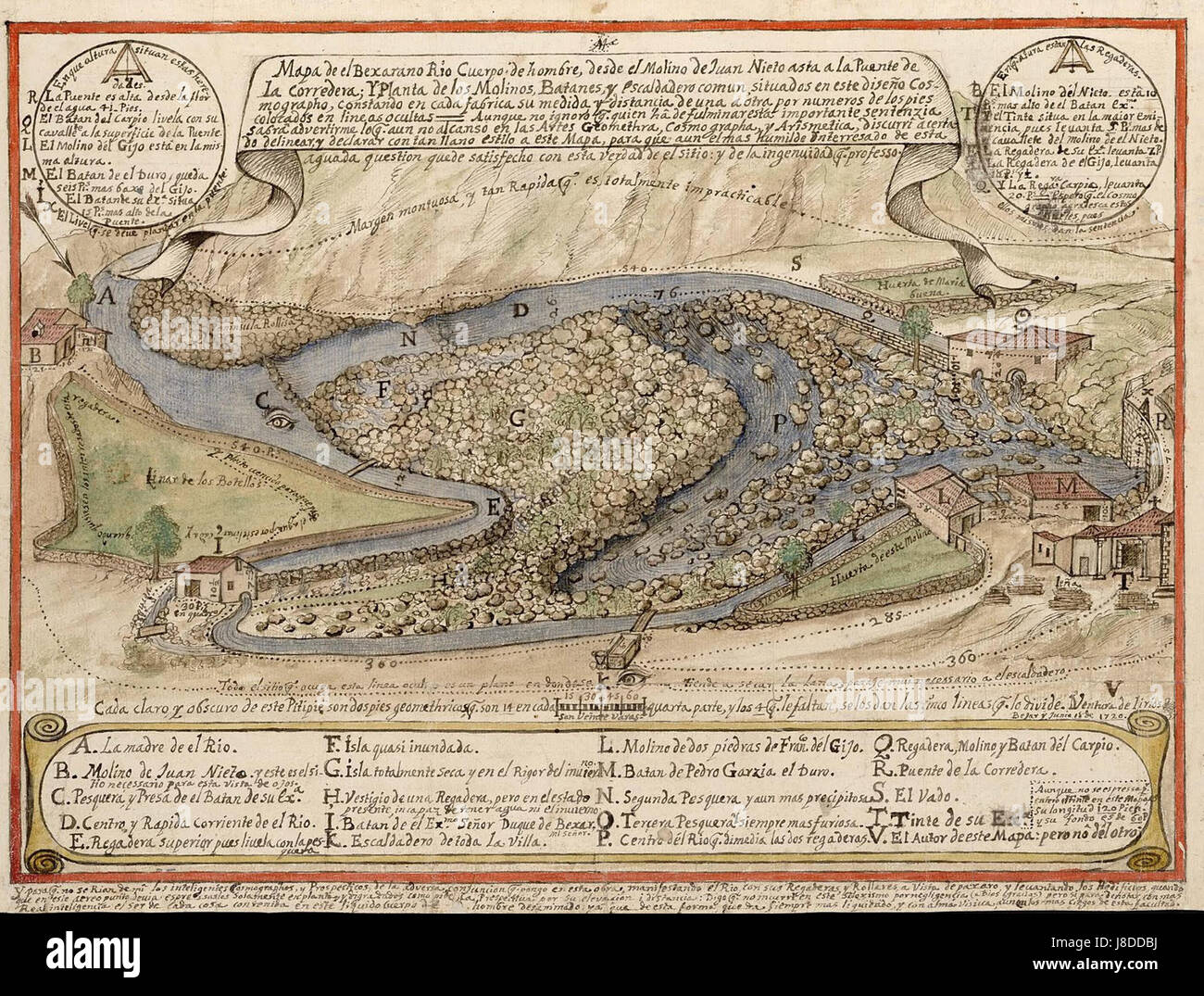 Map of bejar hi-res stock photography and images - Alamy