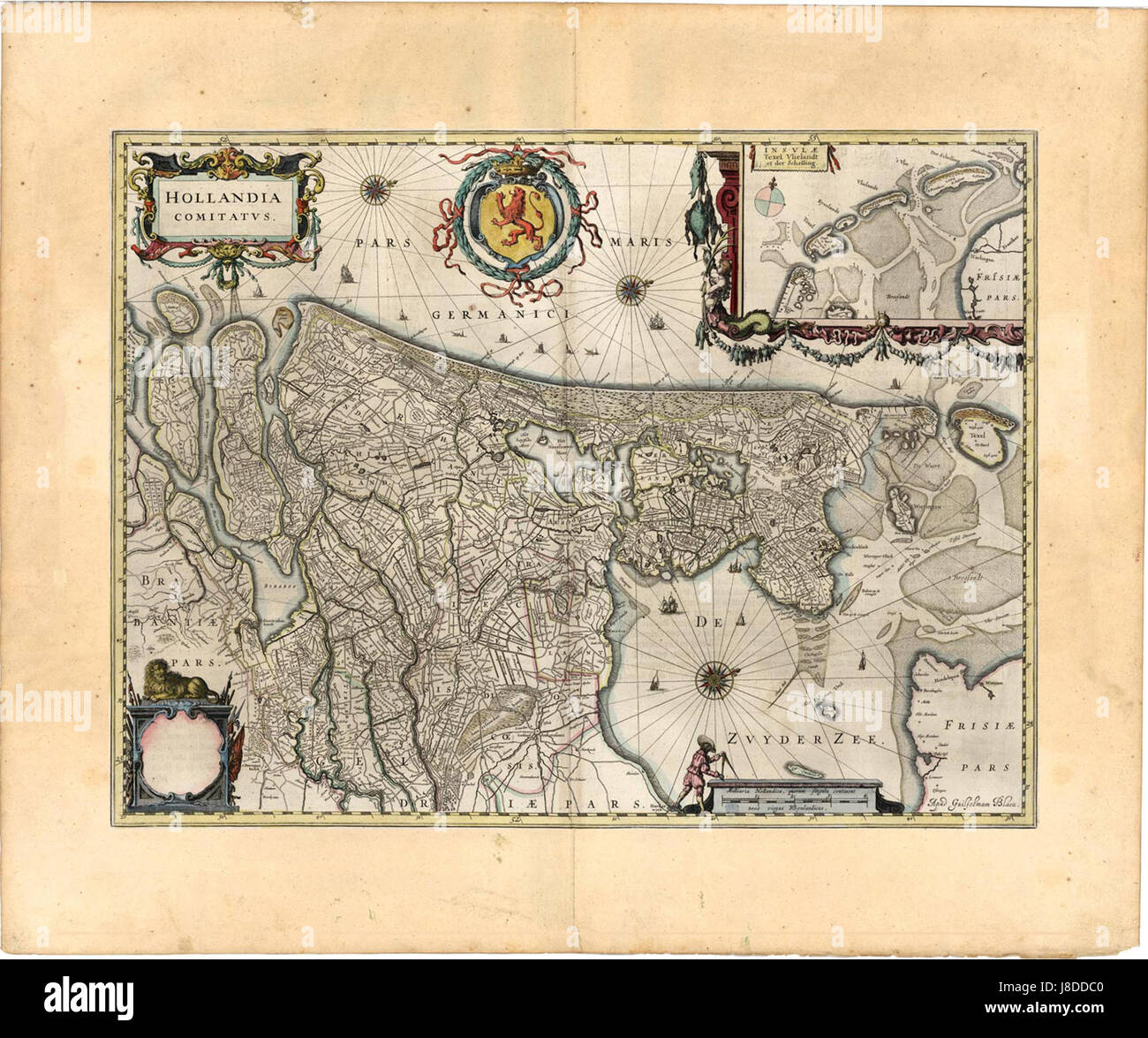 Hollandia map hi-res stock photography and images - Alamy