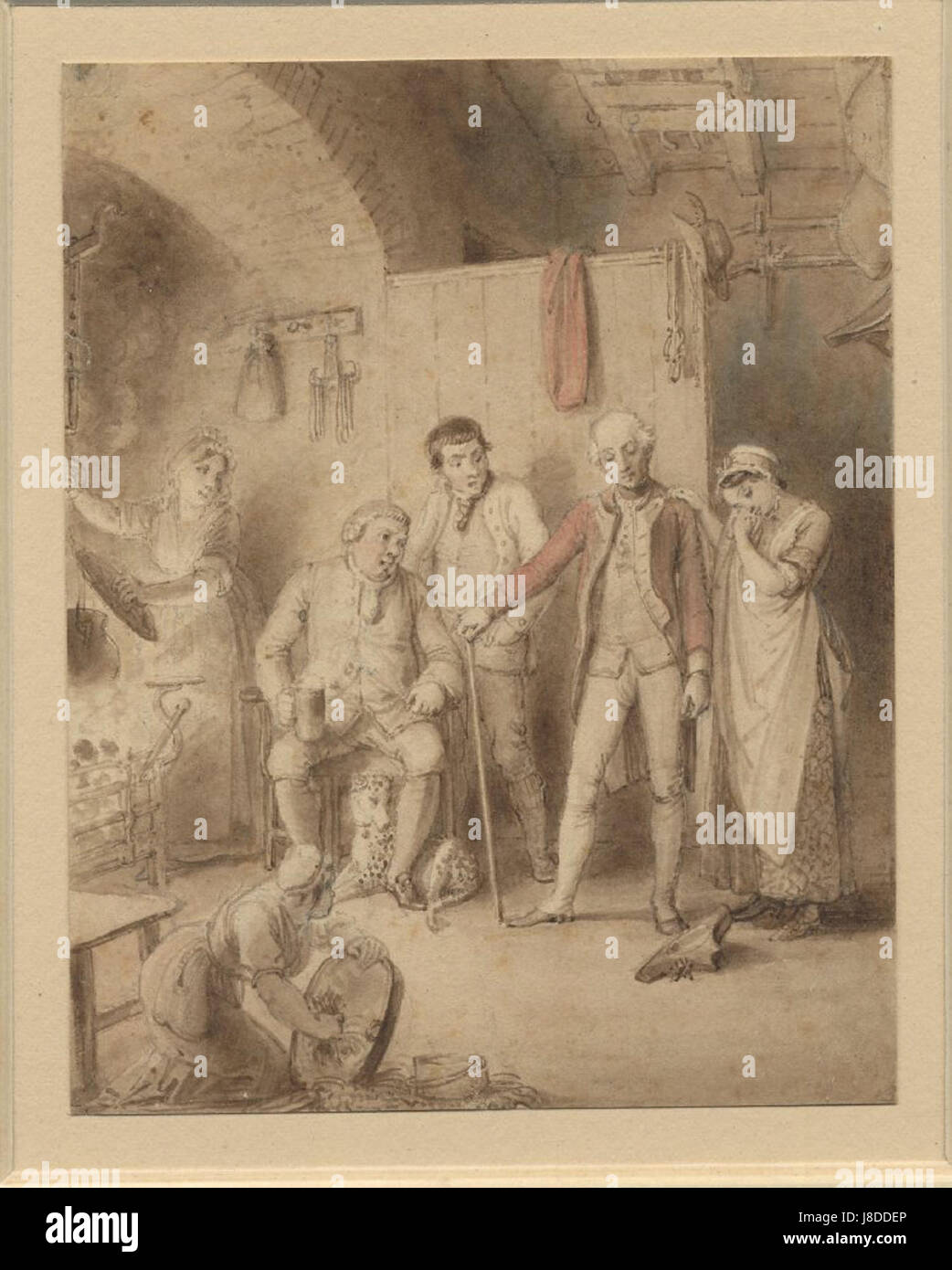 An illustration by Thomas Stothard, created for the classic novel ...