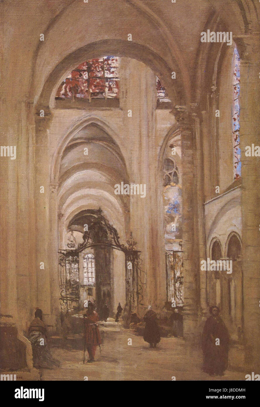 Jean Baptiste Camille Corot 023 Stock Photo - Alamy