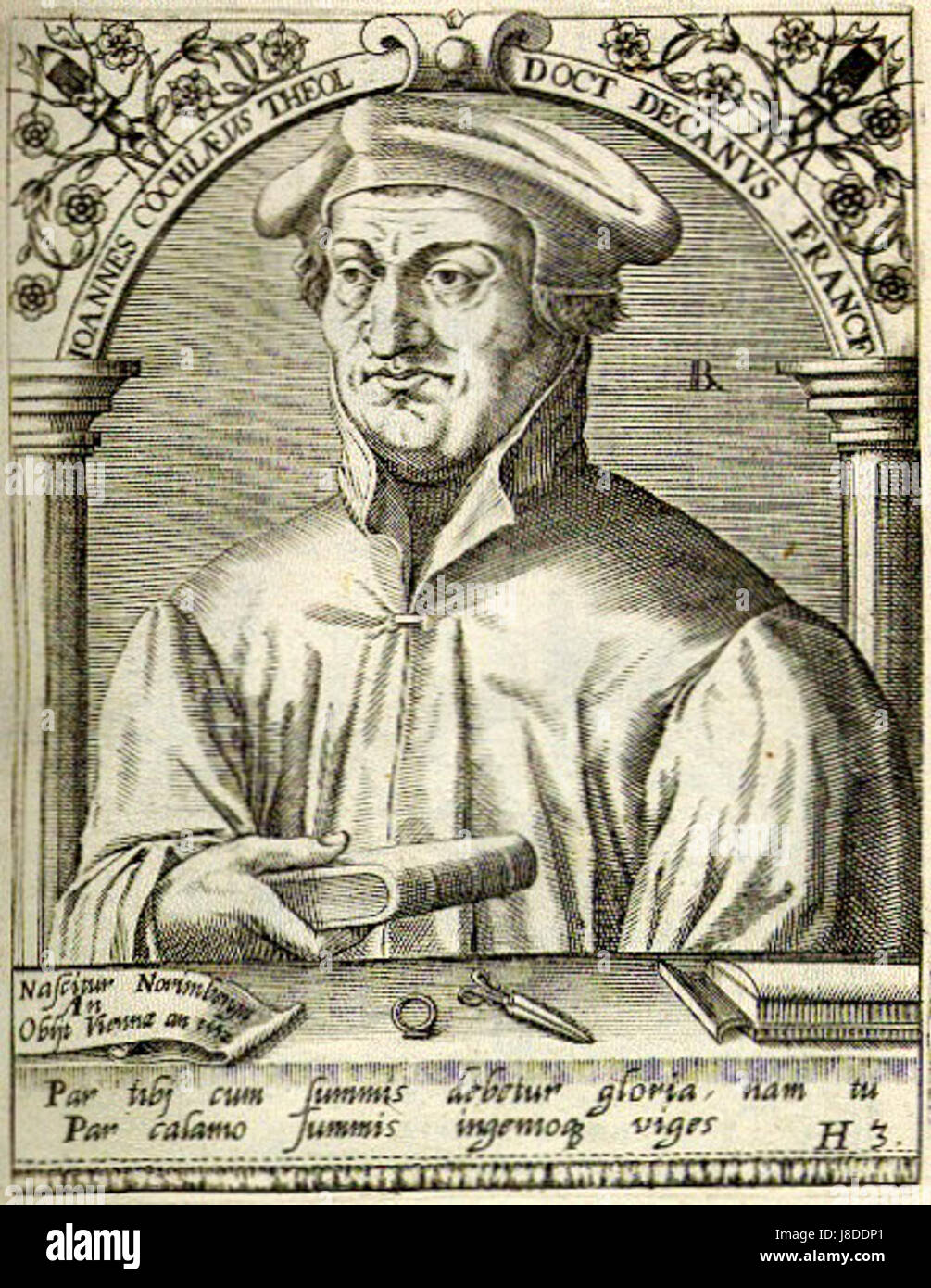 Johannes Cochlaeus was a German Catholic priest and scholar, best known ...