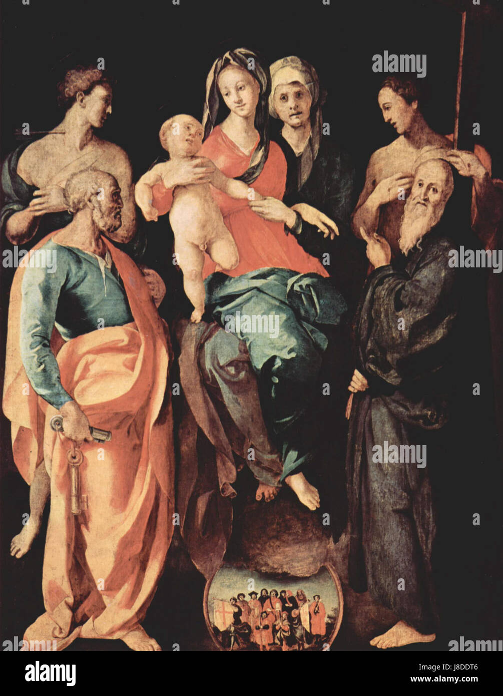 Jacopo Pontormo was an Italian painter of the Renaissance, known for ...