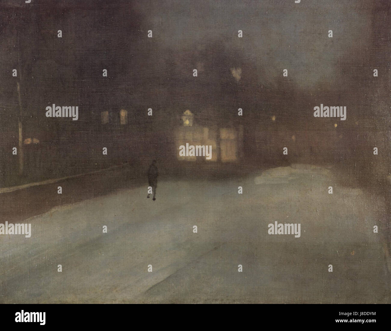 A portrait of James Abbot McNeill Whistler, an American artist renowned ...