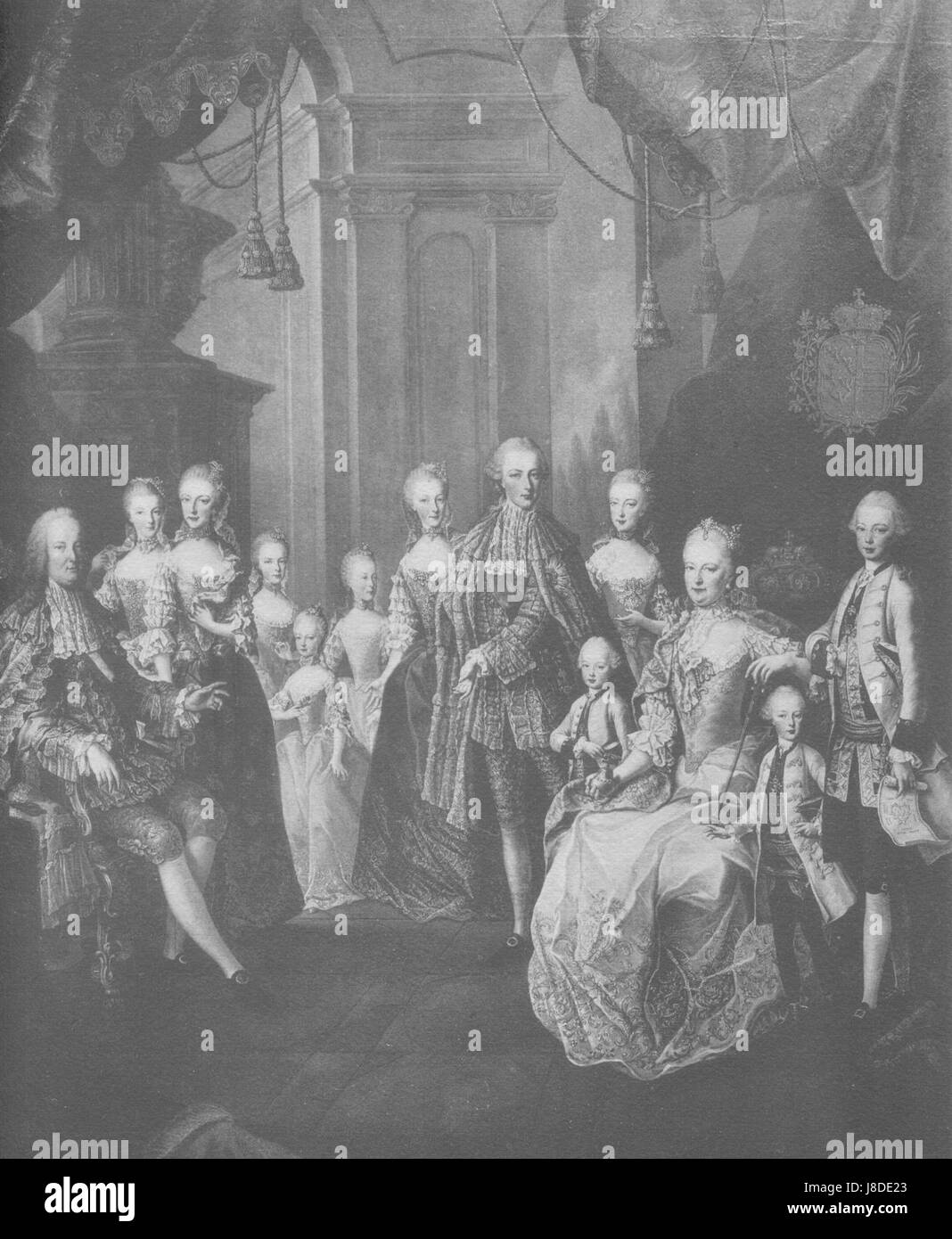 Maria Theresia Family Stock Photo - Alamy