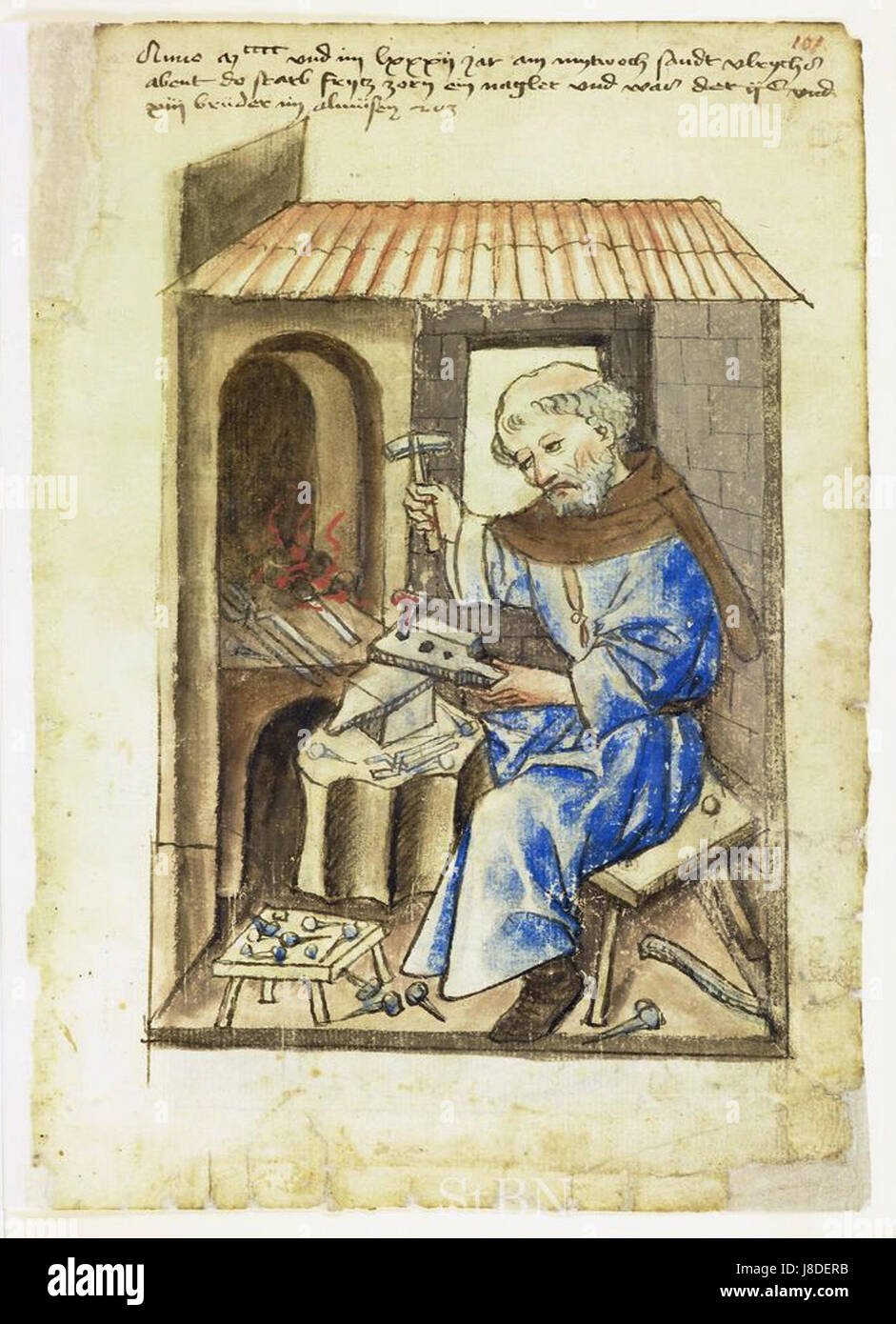 Mendel I 101 r Stock Photo - Alamy