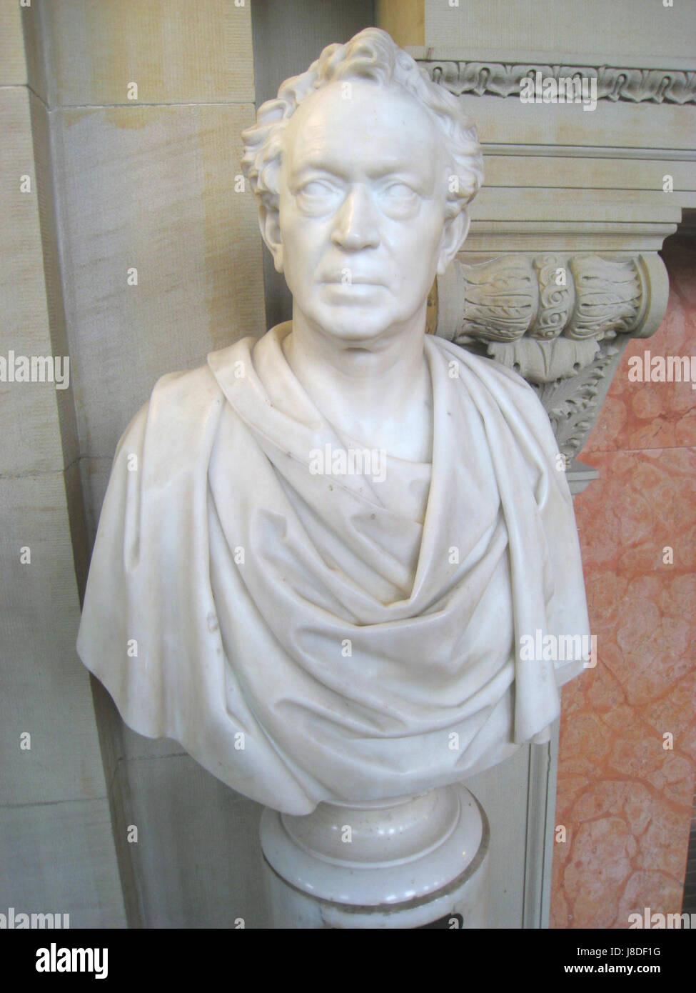 This sculpture of Edward Everett by Thomas Ball, displayed at the ...