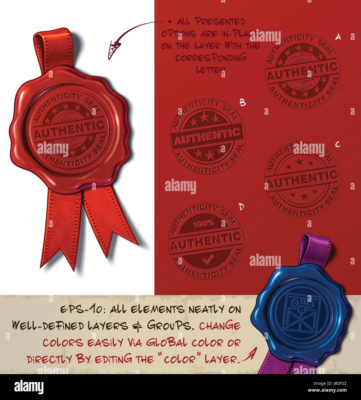 Certificate Of Authenticity Seal