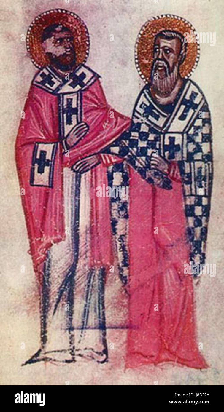 Mashtots and Sahak Stock Photo - Alamy