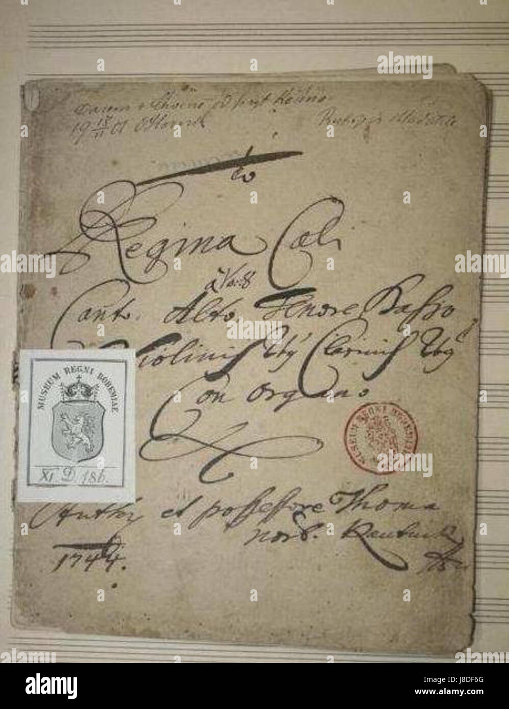 Koutnik Regina Coeli Stock Photo - Alamy