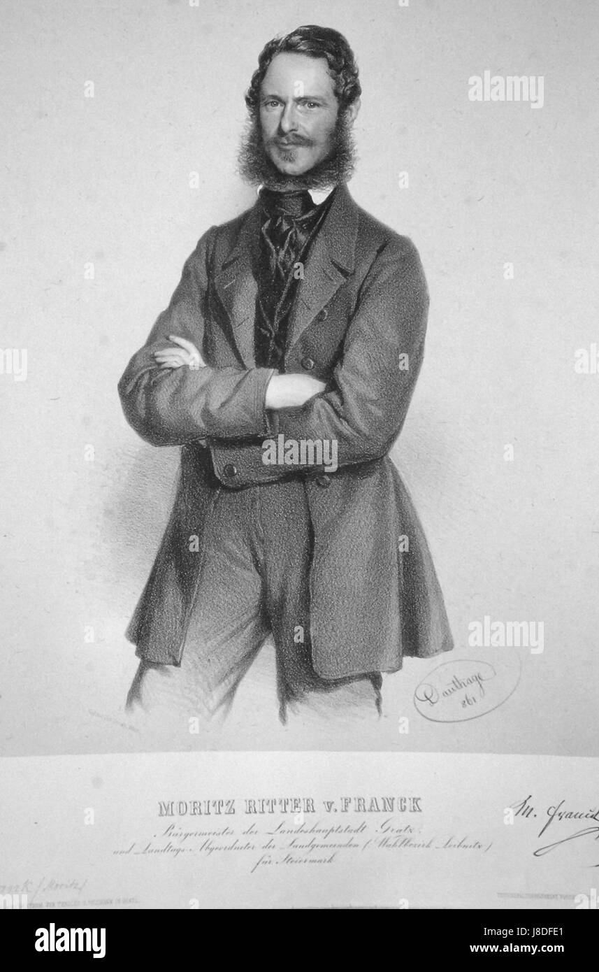 Moritz Ritter von Franck was a notable figure in German history, known ...