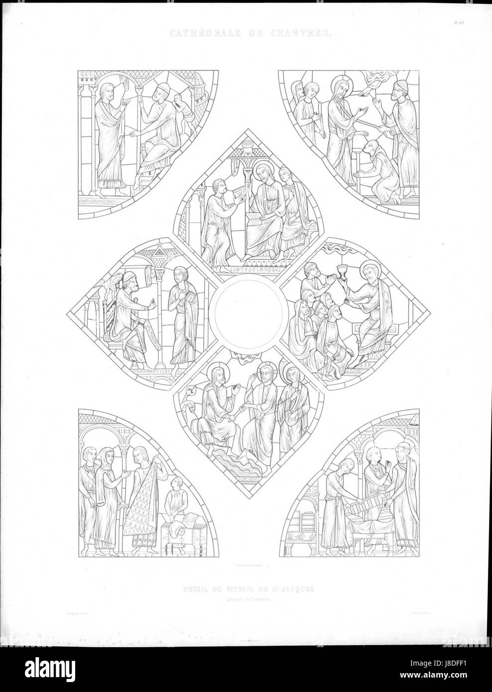 Cathedral window Black and White Stock Photos & Images - Alamy