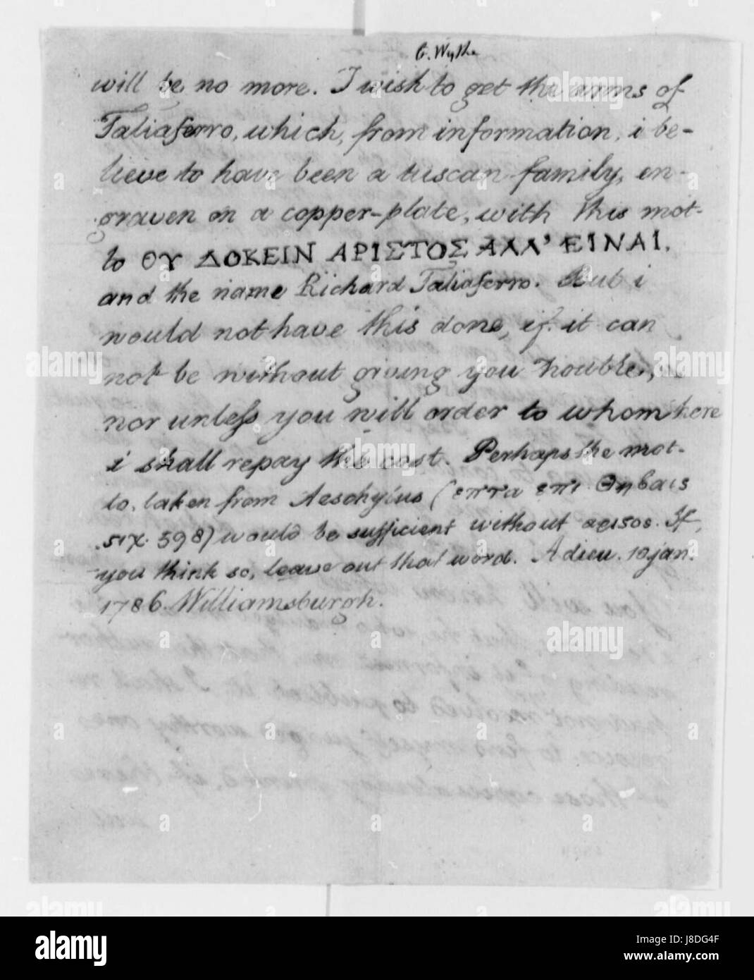 Letter founding Black and White Stock Photos & Images - Alamy