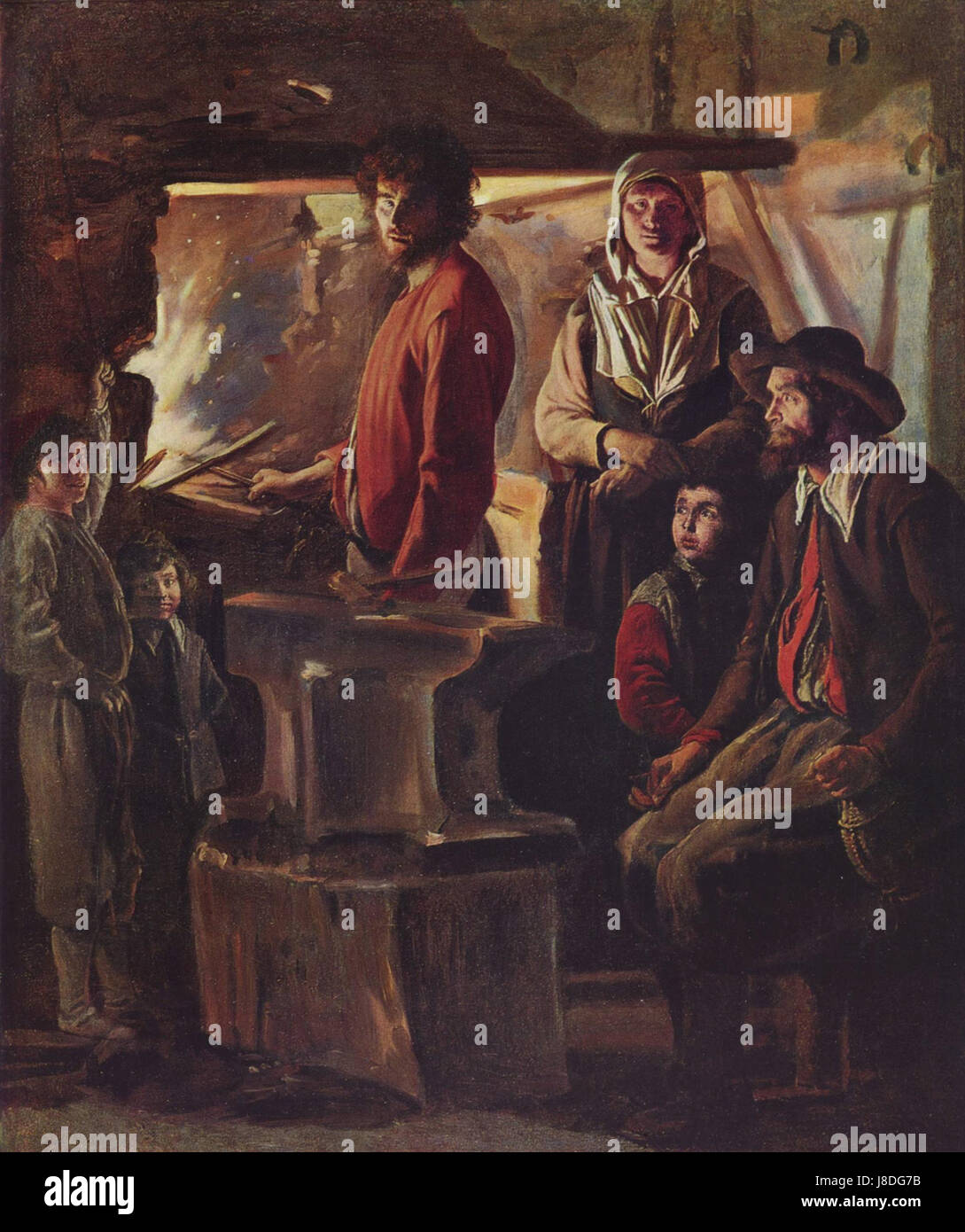 Louis Le Nain 004 Stock Photo - Alamy