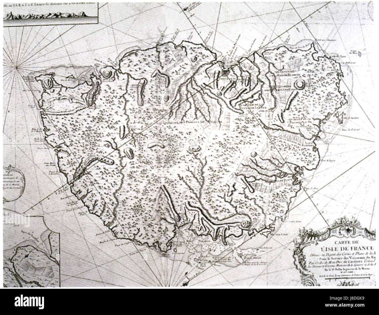 Map of mauritius hi-res stock photography and images - Alamy