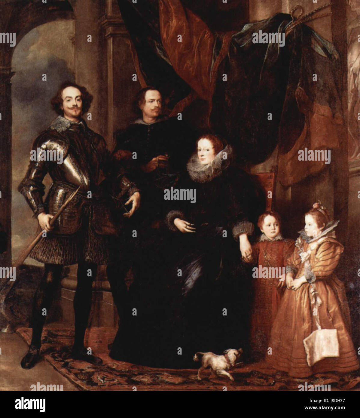 Anthonis van Dyck, a renowned Flemish Baroque artist, created masterful ...