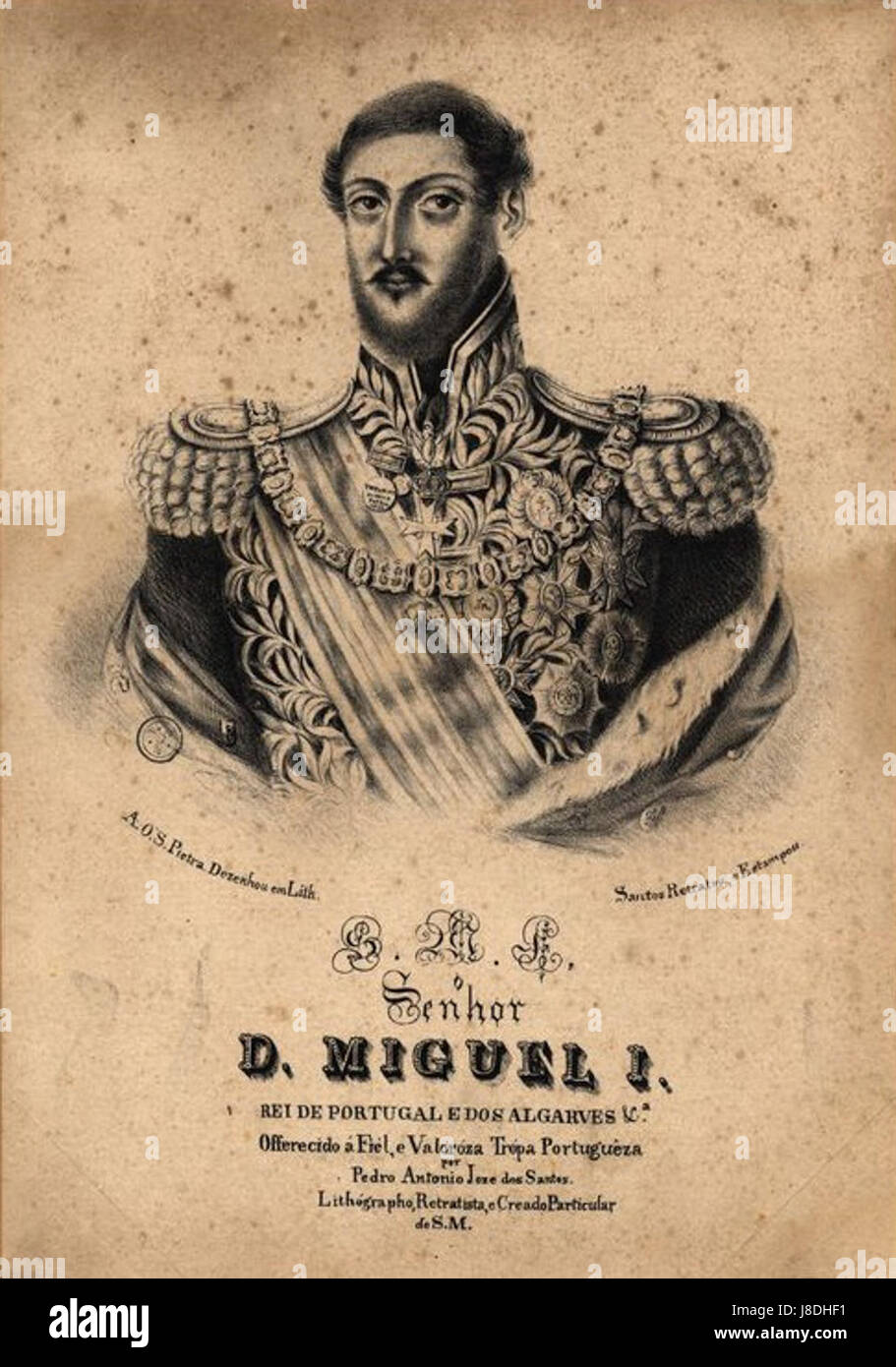 Dom Miguel I of Portugal, reigning from 1828 to 1834, was a key figure ...