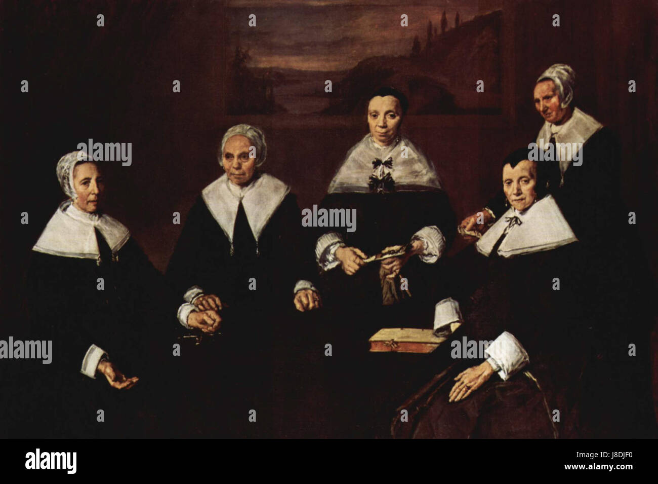 This image features a work by Dutch artist Frans Hals, known for his ...