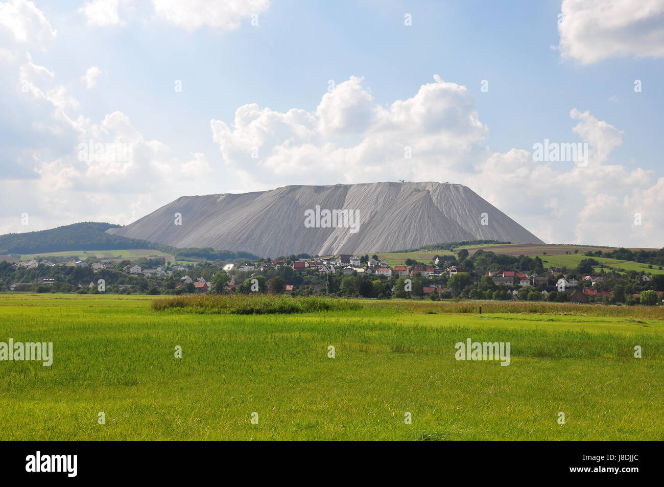 salt, heap, storage, overburden, mountain, scenery, countryside, nature ...