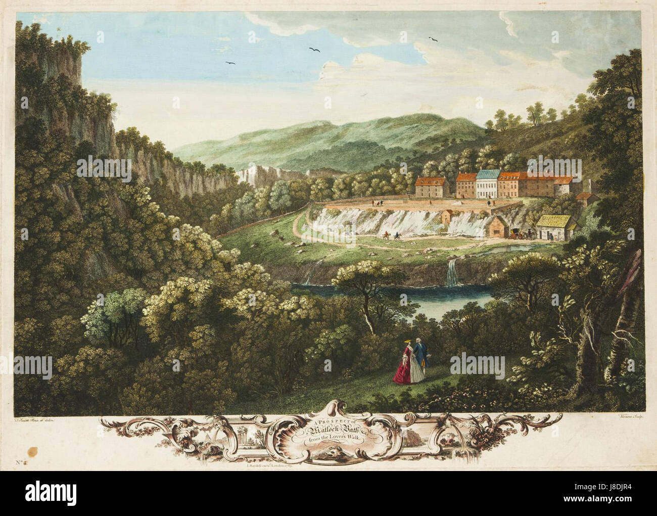 Map of matlock hi-res stock photography and images - Alamy