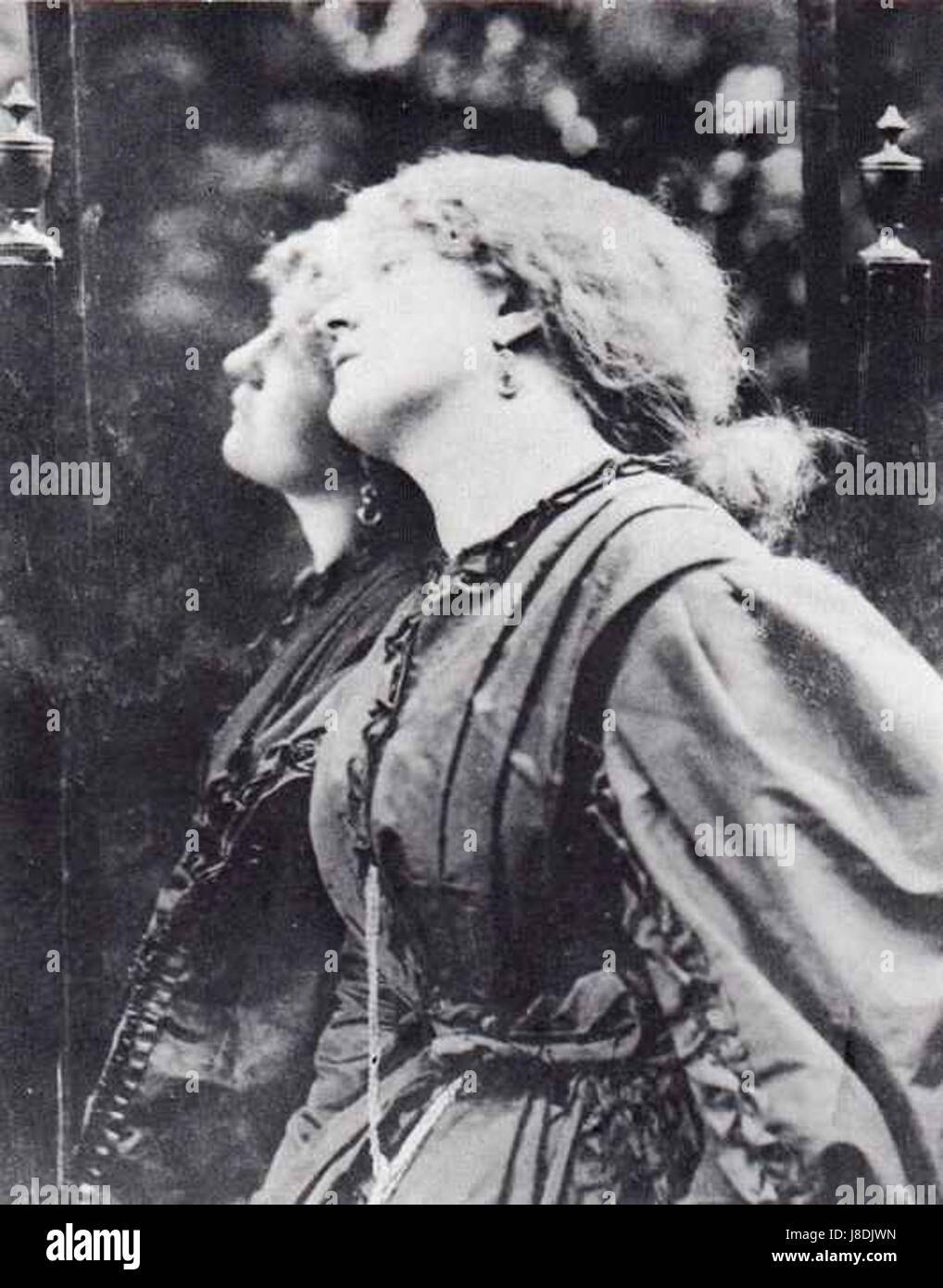 Fanny Cornforth Hughes 1863 Stock Photo - Alamy