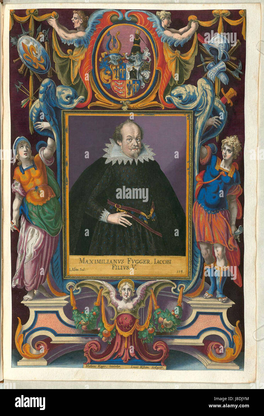 This work depicts images of the Fugger family, a prominent European ...