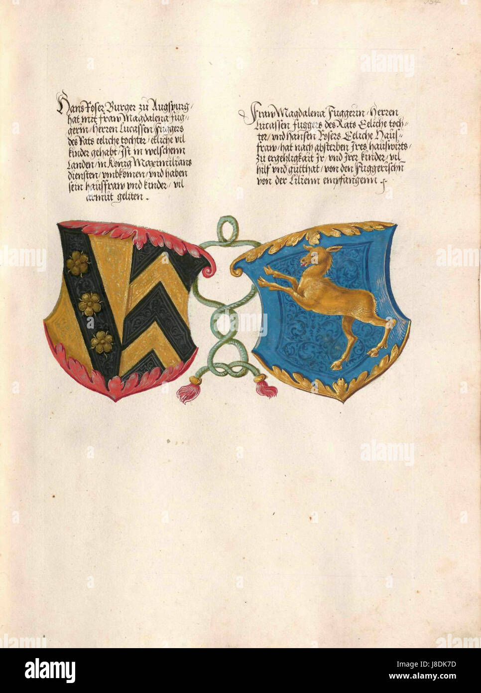 The *Fugger Ehrenbuch* is a historical document from the Fugger family ...