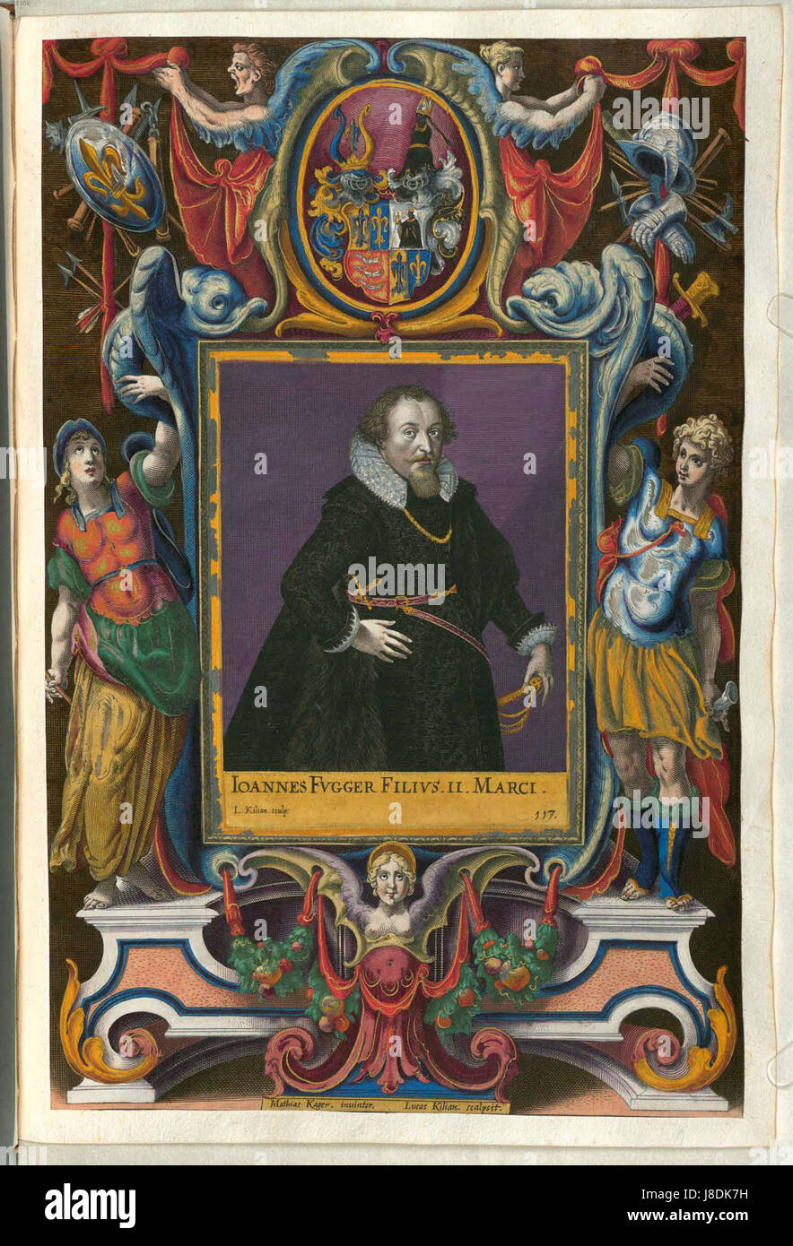 'Fuggerorum et Fuggerarum imagines' is a historical document featuring ...