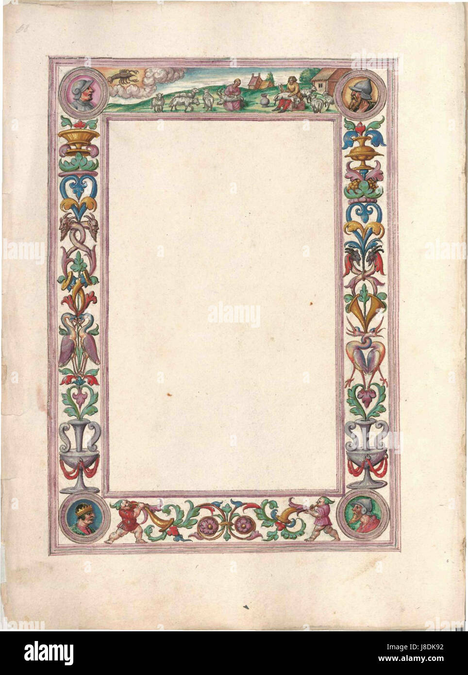 A historical document titled 'Fugger Ehrenbuch' which is an important ...