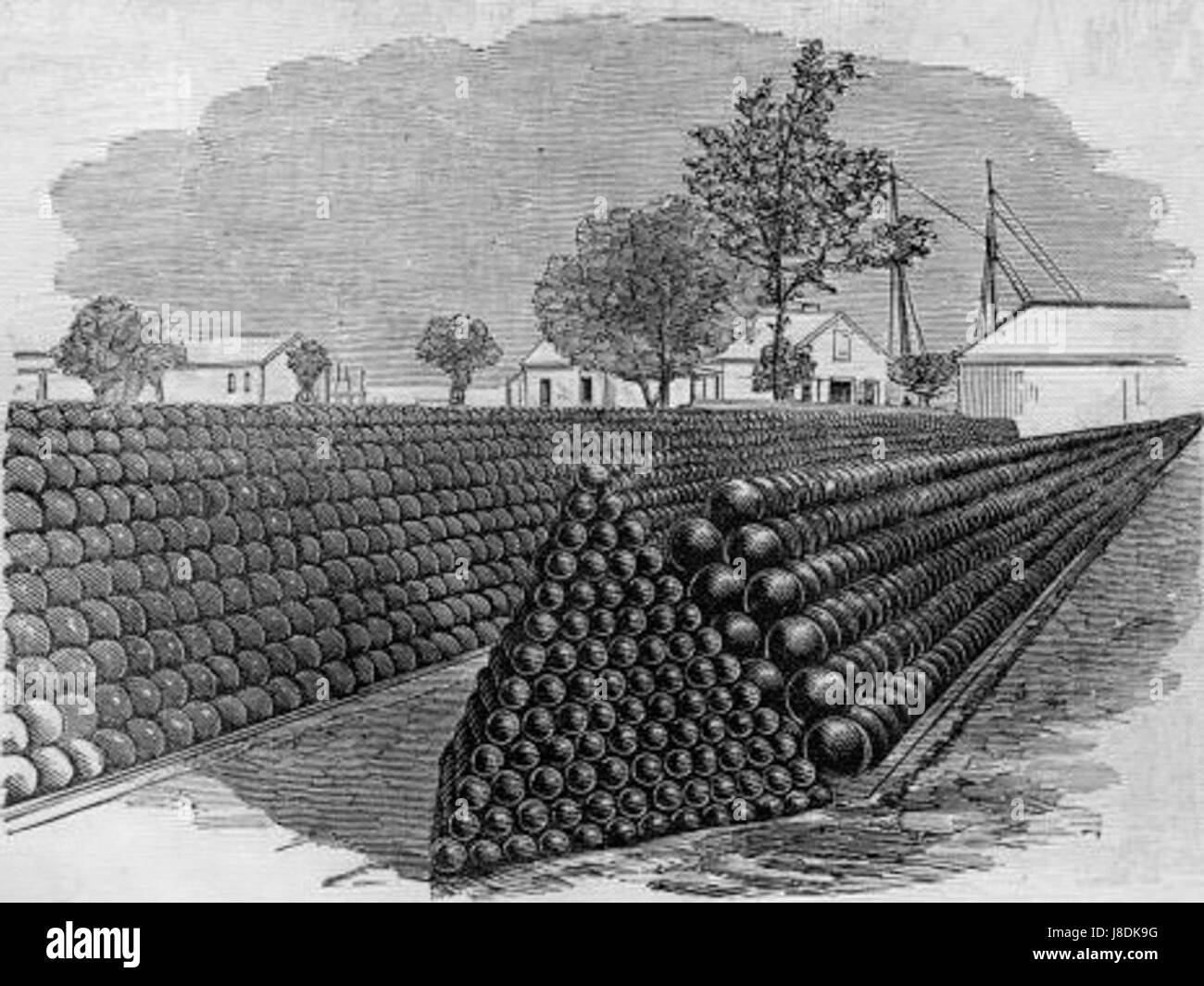 American civil war cannon ammunition hi-res stock photography and ...