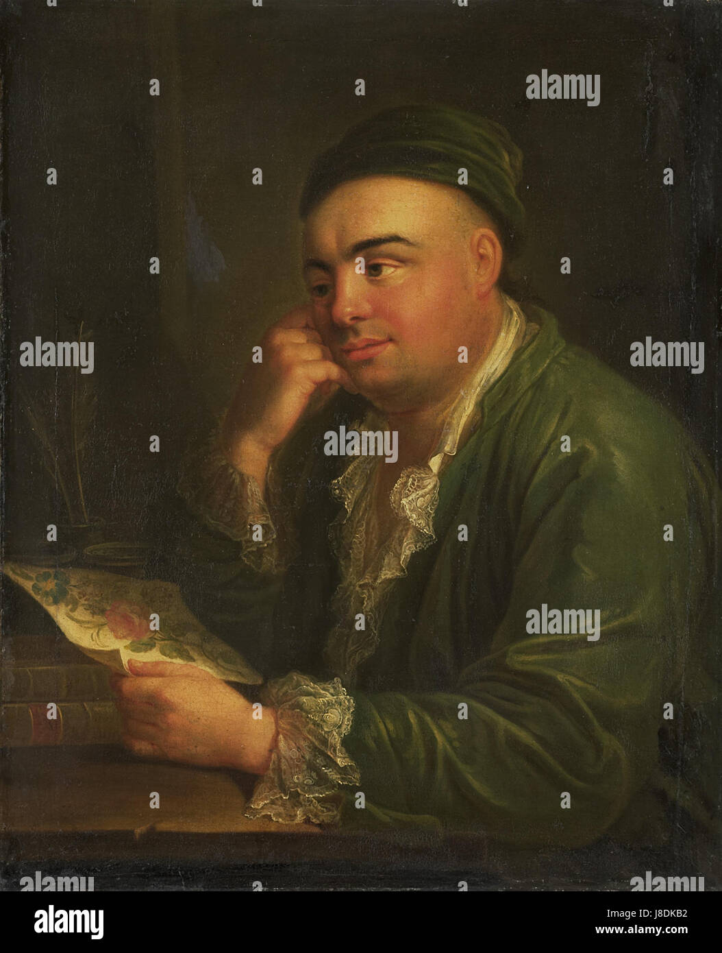 This portrait, attributed to Jacob Feitama Jr, a 17th-century merchant ...