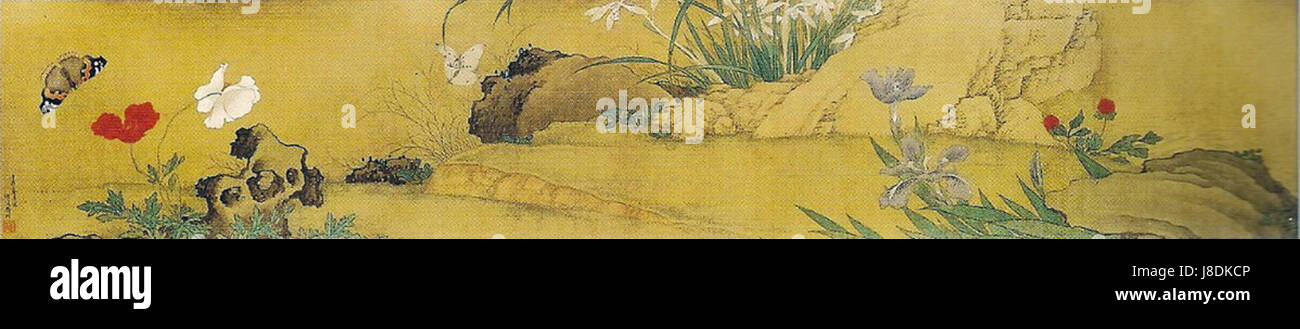 This book, 'Flowers and Butterflies' by Chinese artist Fan Qi, features ...